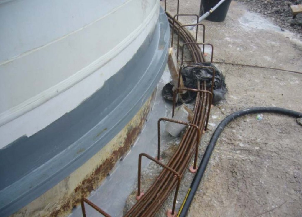 Wind turbine foundation remedial work: an example - Wind farm BoP