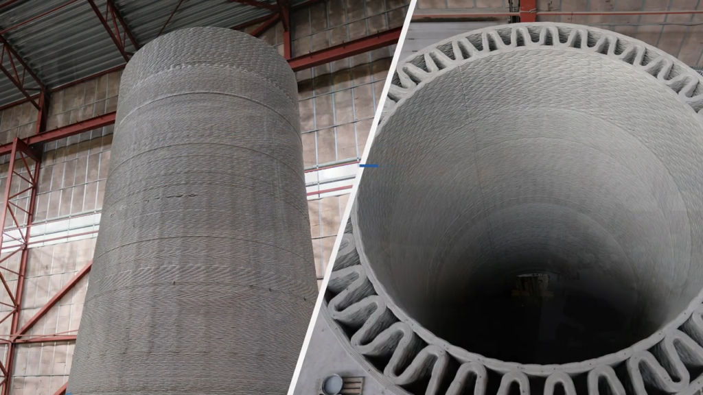 Printable 3D concrete wind turbine towers - Wind farm BoP