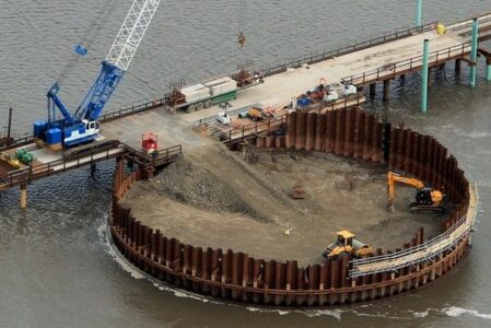 Nearshore wind turbines foundations - Wind farm BoP