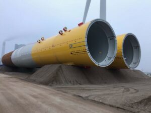 Nearshore wind turbines foundations - Wind farm BoP